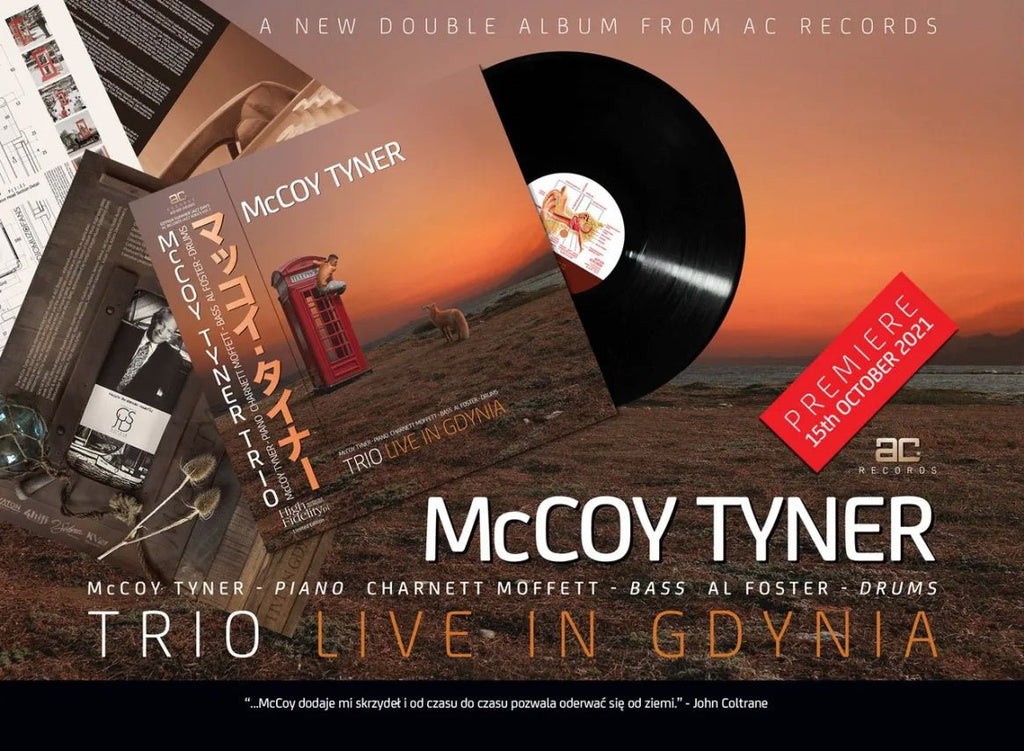 An analogue recording of McCoy Tyner Trio during Gdynia Summer Jazz Da ...